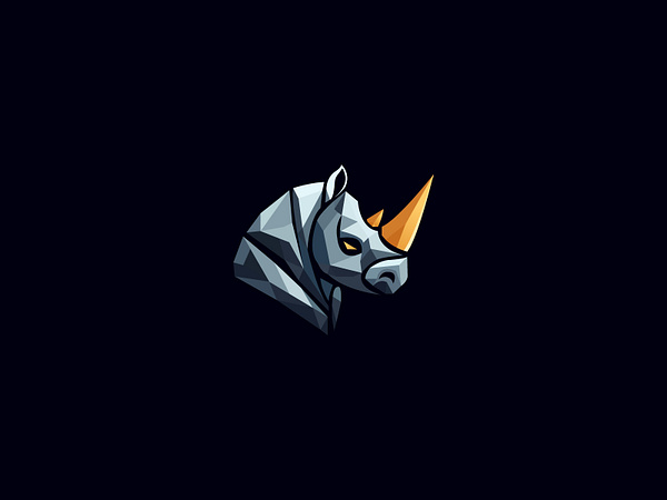 Rhino Logo by Sam Balts on Dribbble