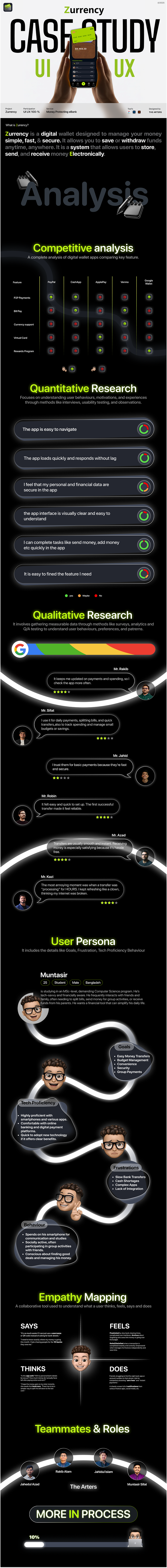 UIUX Case Study on fintech application. by Jahidul Islam on Dribbble