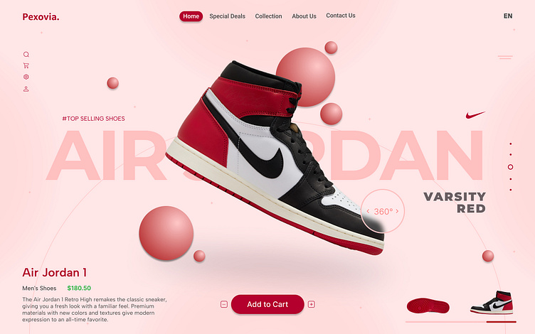 Premium Shoe Store Website UI Design – Minimal & Clean UX by Design by ...