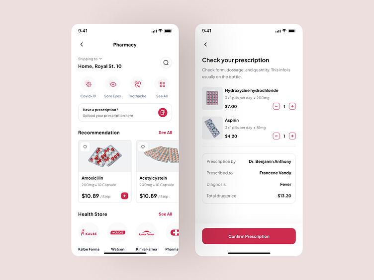 Mediline - Medical & Healthcare App UI Kit by Uxerflow UI/UX on Dribbble
