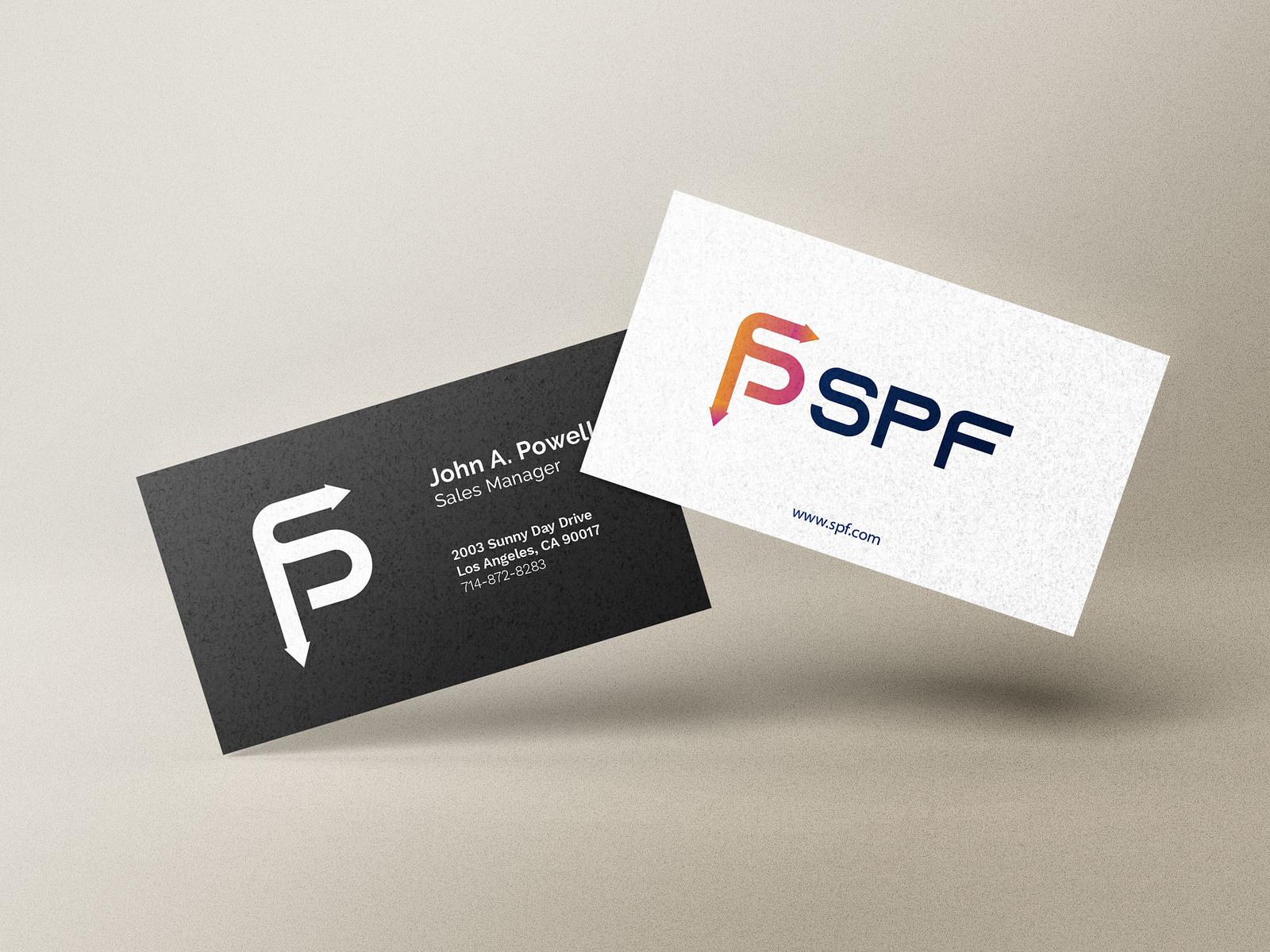SPF Logo Design/Minimal logo Design by Sani Akon Ratul on Dribbble