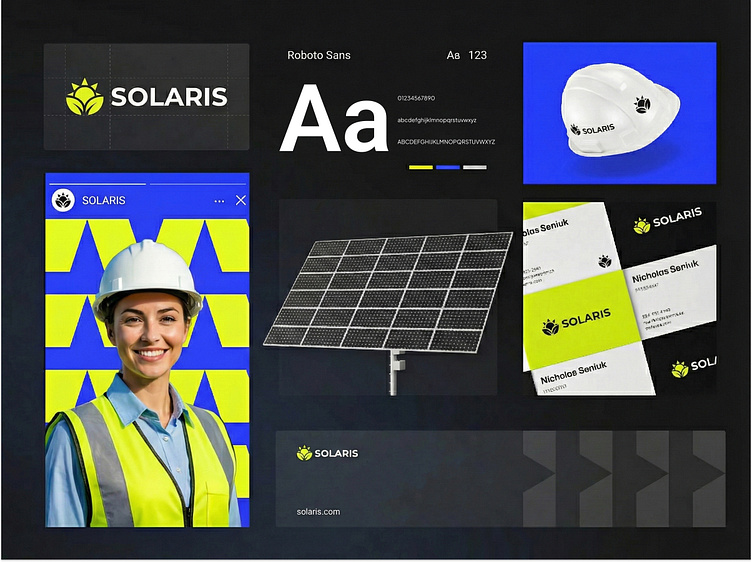 SOLARIS - Solar Panel, Renewable Energy, Power Logo & Branding by ...