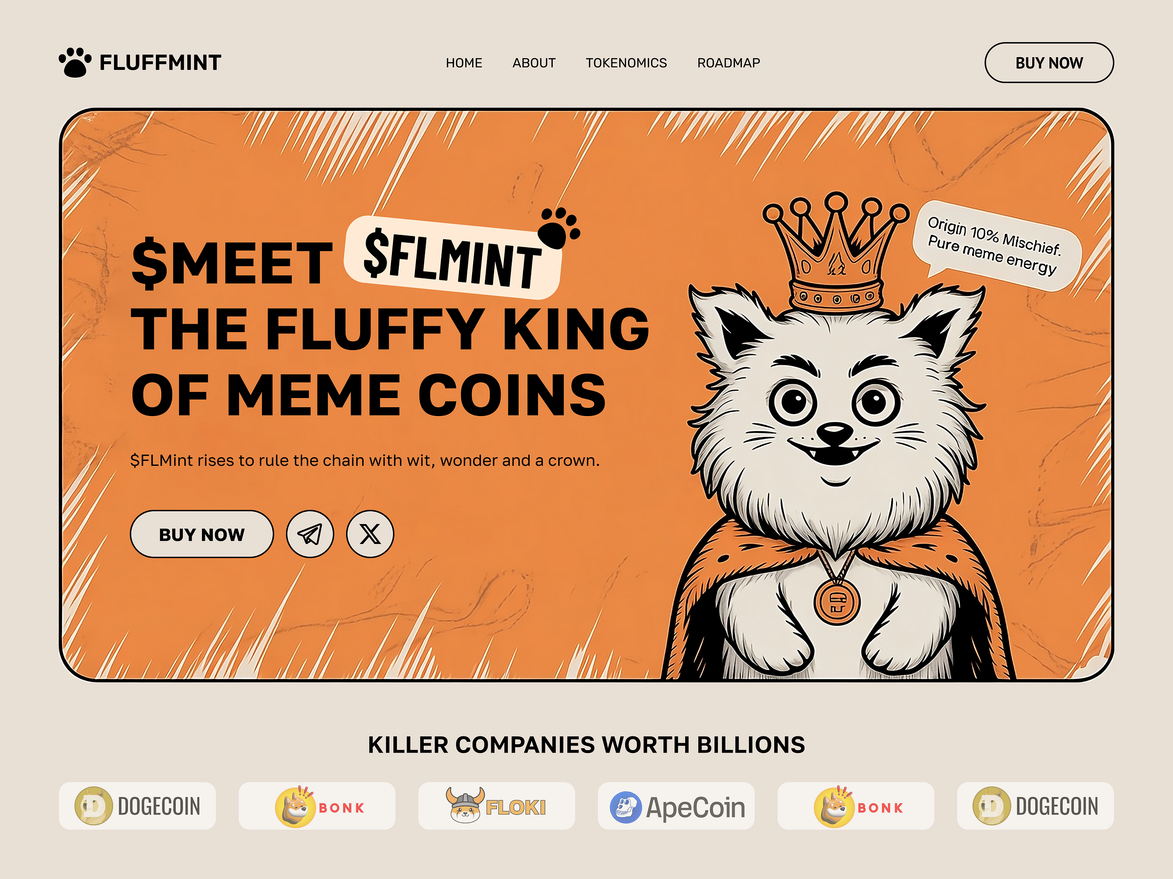 $FLMINT - crypto meme mem token by Interface Lab Digital on Dribbble