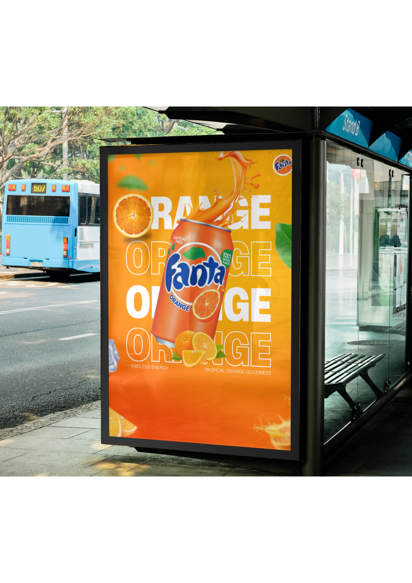Fanta poster/ food poster/social media design by Haleema Parveen on ...