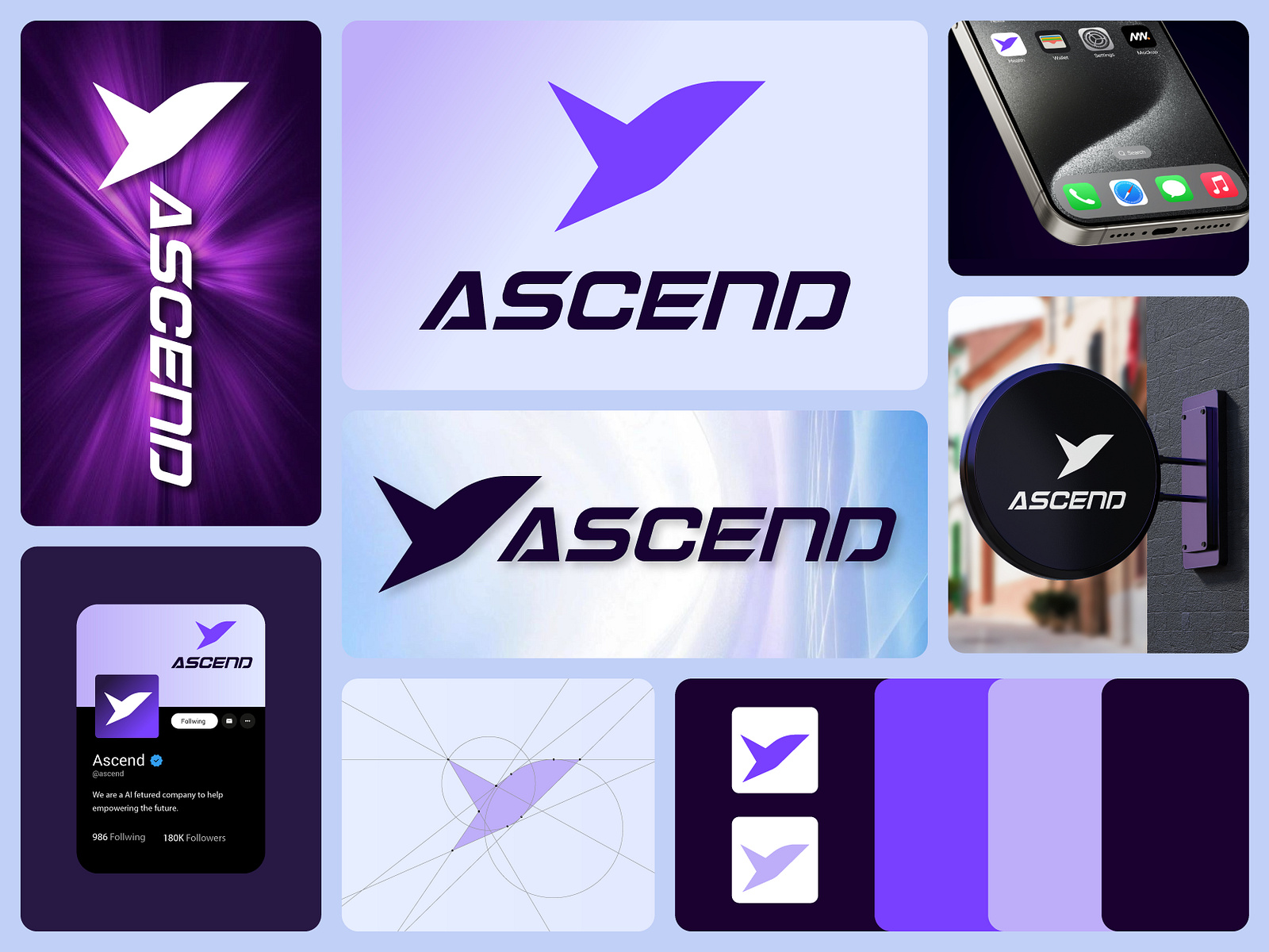 ASCEND logo design. by MD SUNMUN ISLAM on Dribbble