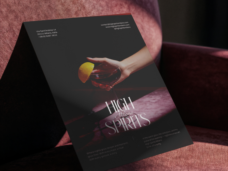 High Spirits Milano — The Art of the by Daniela Veríssimo on Dribbble