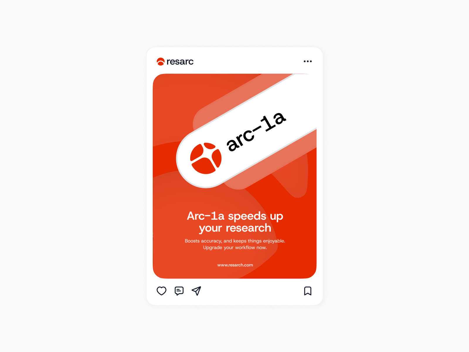 Resarc - Social Media Post by UIGO Studio on Dribbble