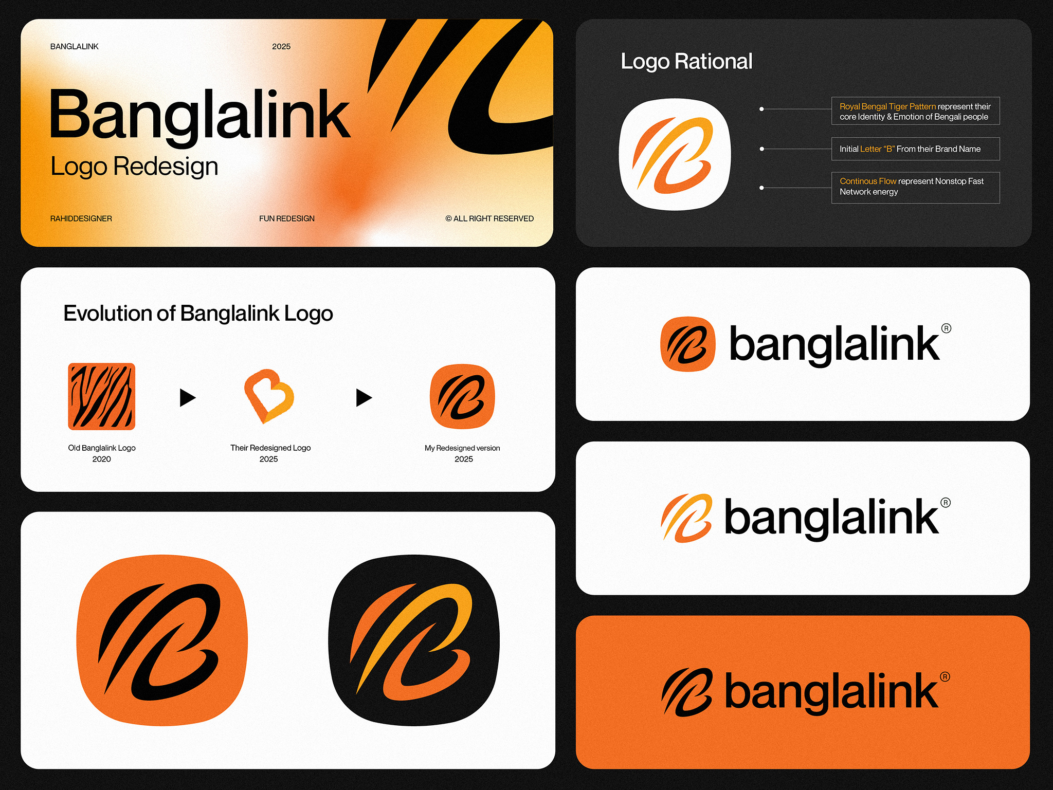 Banglalink Logo Redesign 2025 by Nesar U. Rahid - Rahiddesigner on Dribbble