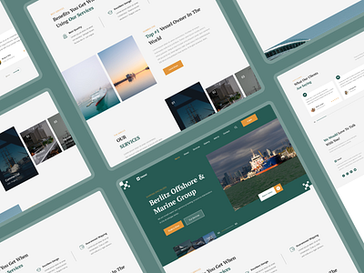 Vessel - Vessels Operator Website by Ilham Fikri on Dribbble