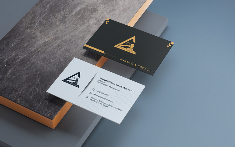 Visiting Card Design. by Afia Tasnim on Dribbble