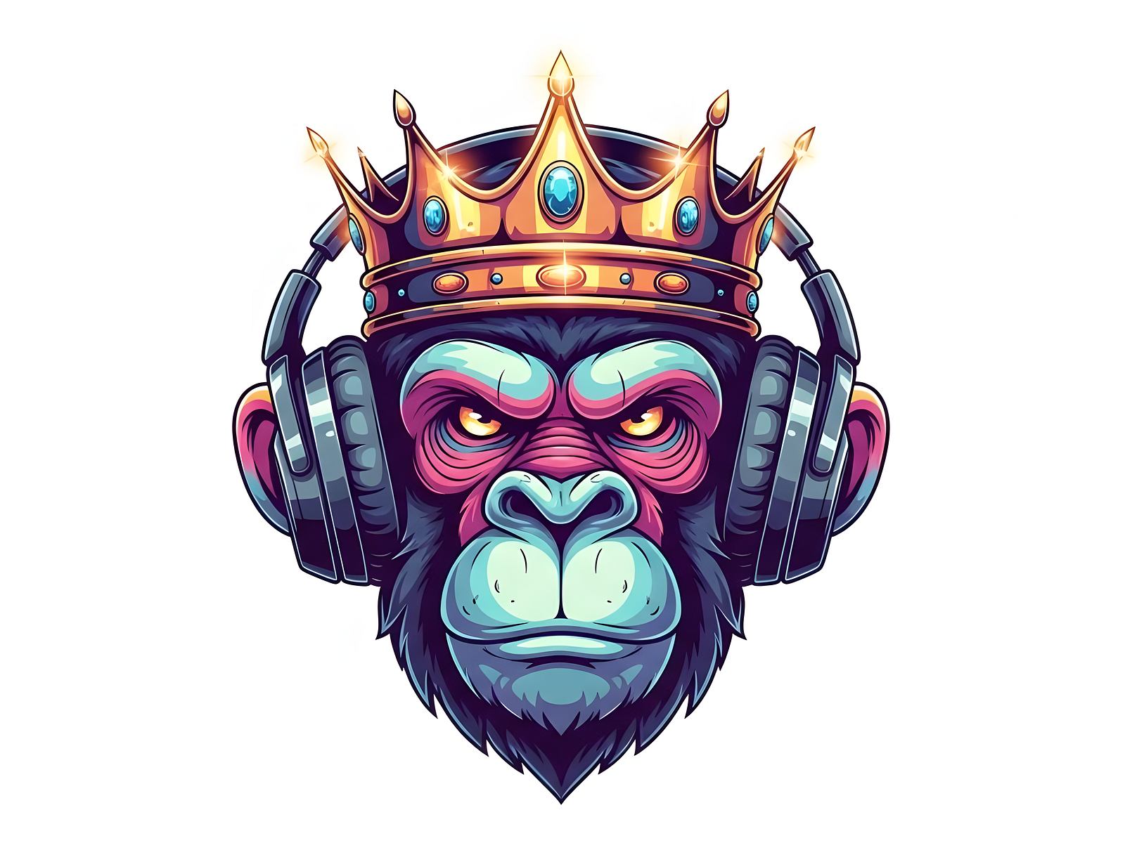Legendary Crowned DJ Ape by Amjad_jack_ on Dribbble