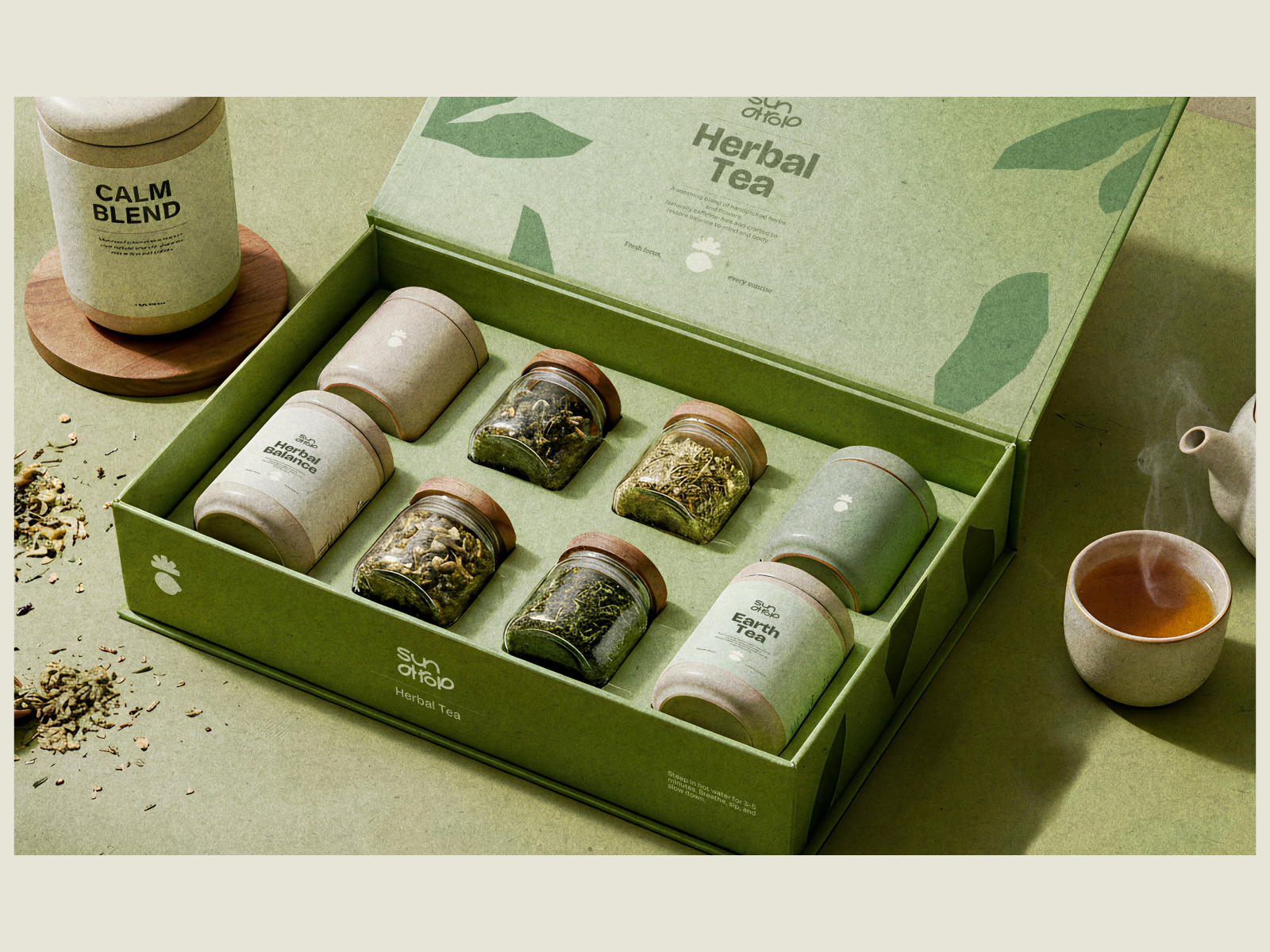 Sundrop Wellness App Branding by Abron Studio on Dribbble