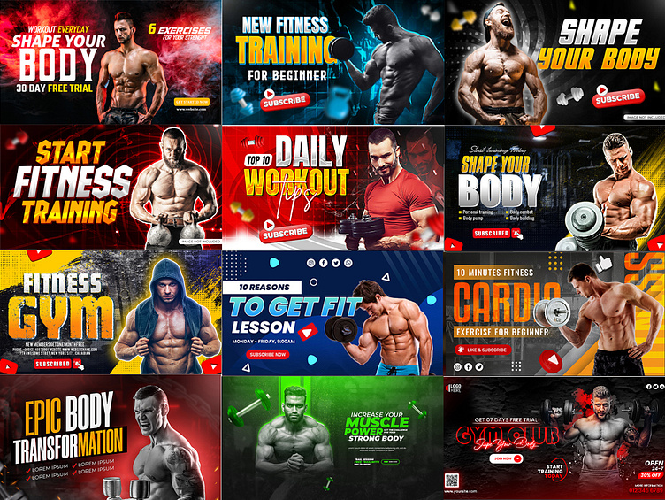 Professional YouTube Thumbnail Design by Md Ismail Hossain on Dribbble