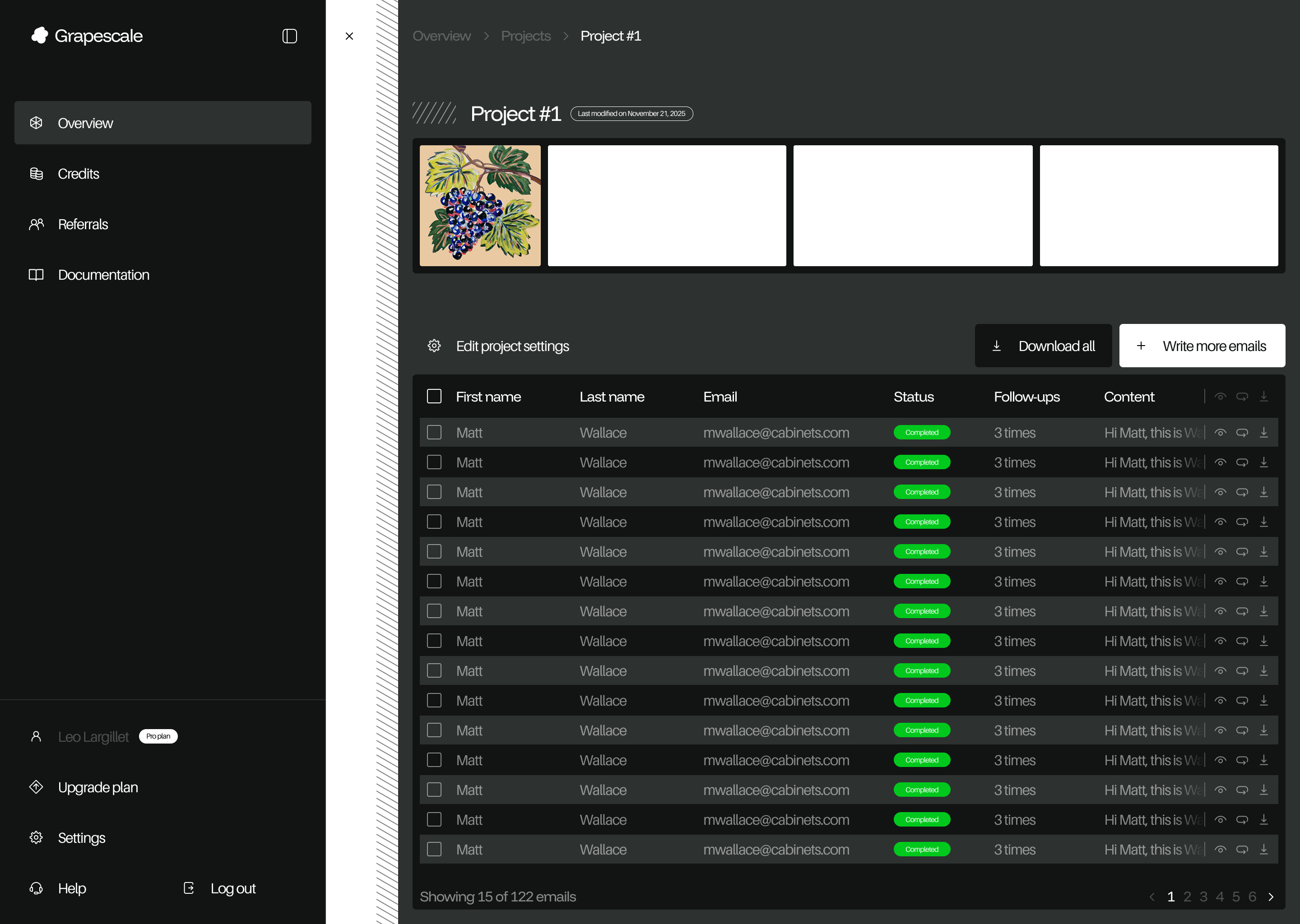 grapescale . user interface work by Leo Largillet on Dribbble