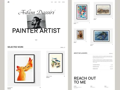 Browse thousands of Artist Portfolio images for design inspiration ...