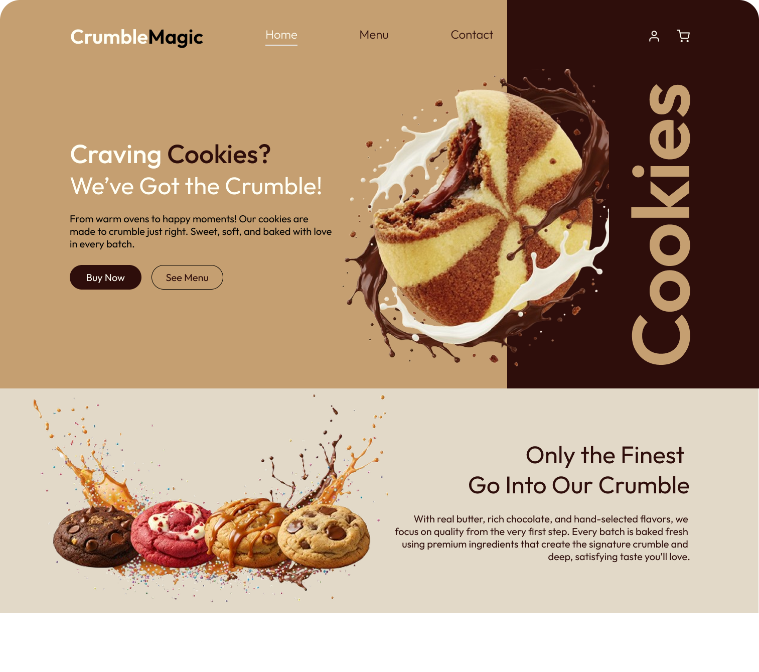 Cookie Website designs, themes, templates and downloadable graphic ...