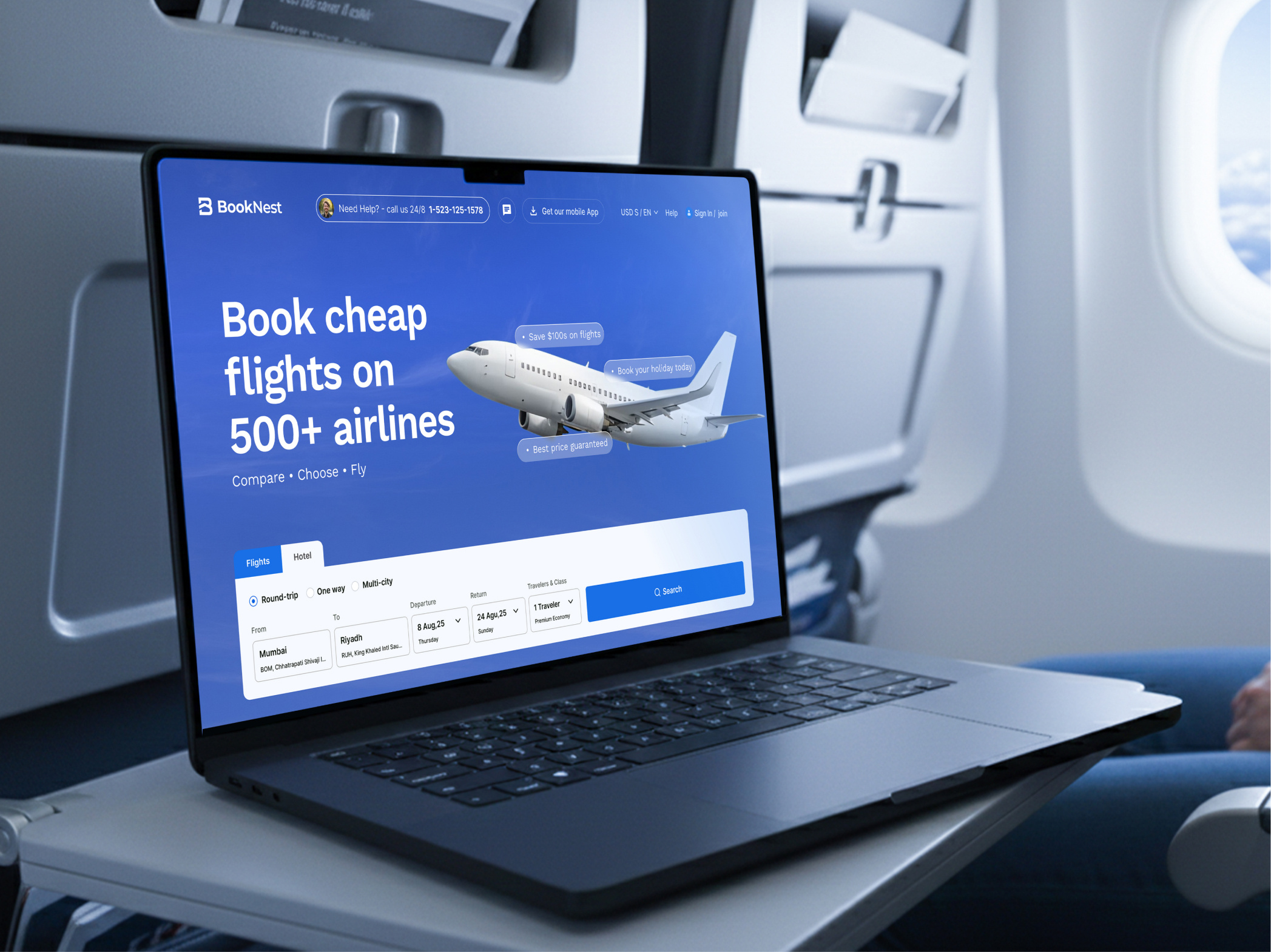 Luxury Flight Booking Website UI Design by Sohan Talukder on Dribbble