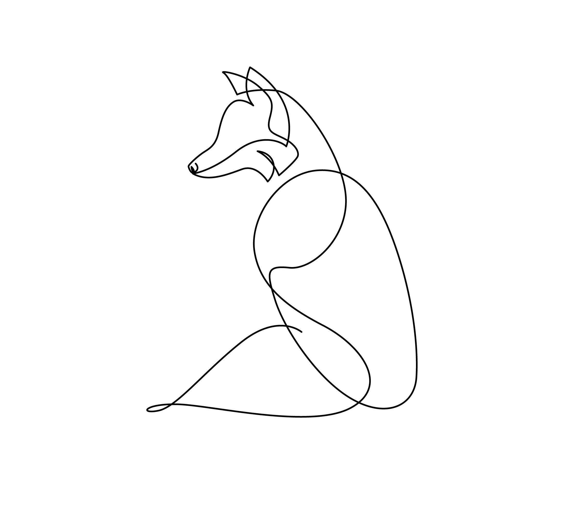 One line art by Get-DesignShop on Dribbble