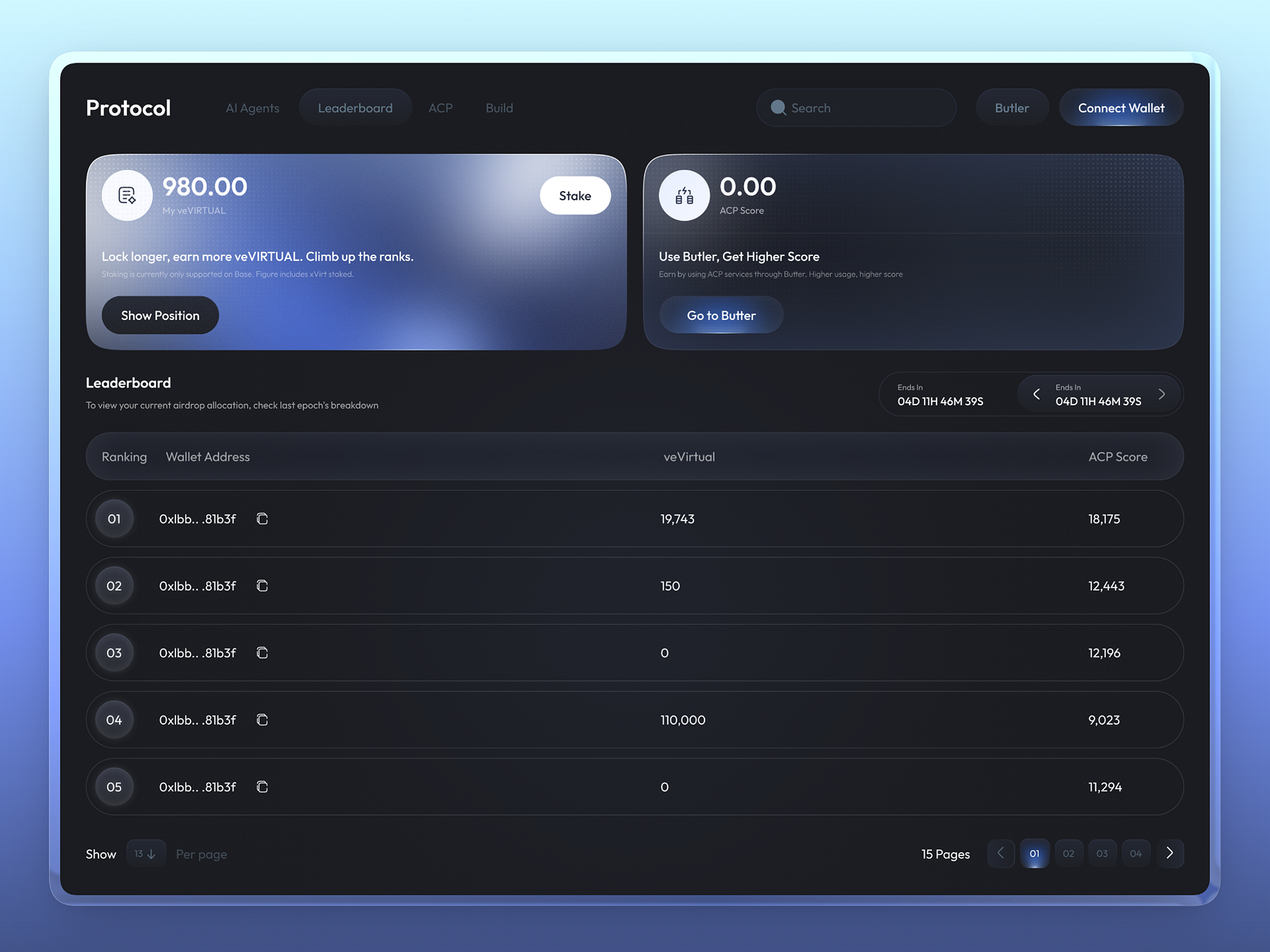 AI Agent Leaderboard • Performance Ranking Dashboard by Md Abadul ...
