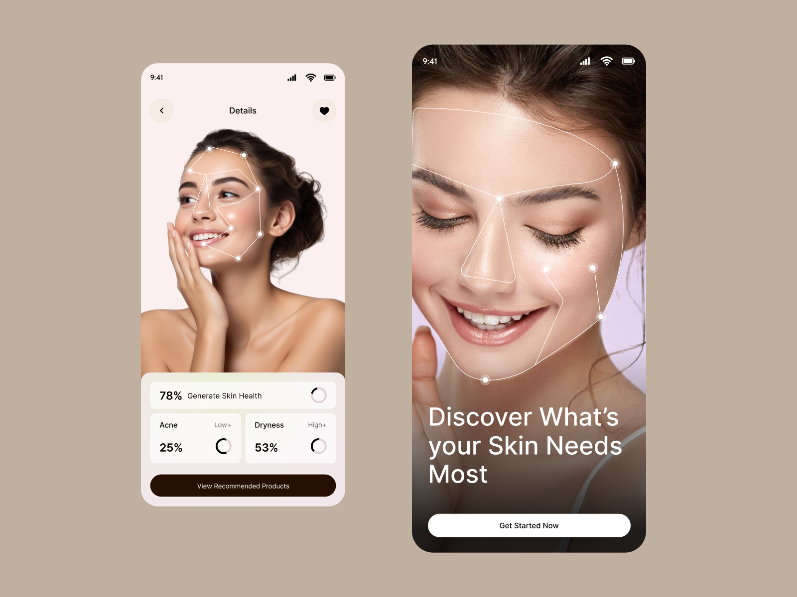 SkinSense – AI Skin Analysis App by Sahin Mia for Pixelean - Ui/Ux ...