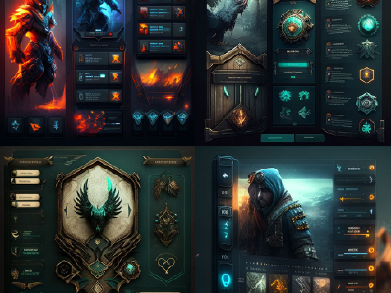 Game UI Design by Umair Shabbir on Dribbble