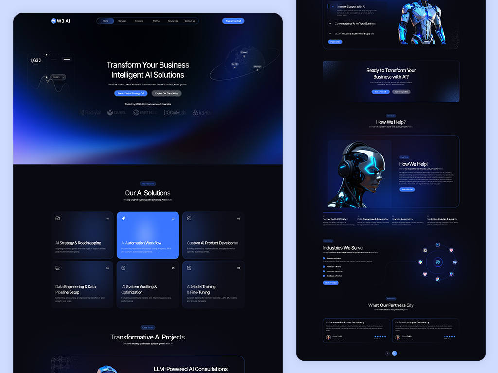 Custom Website UI/UX Design (Figma) by Tauhid Hasan | Dribbble