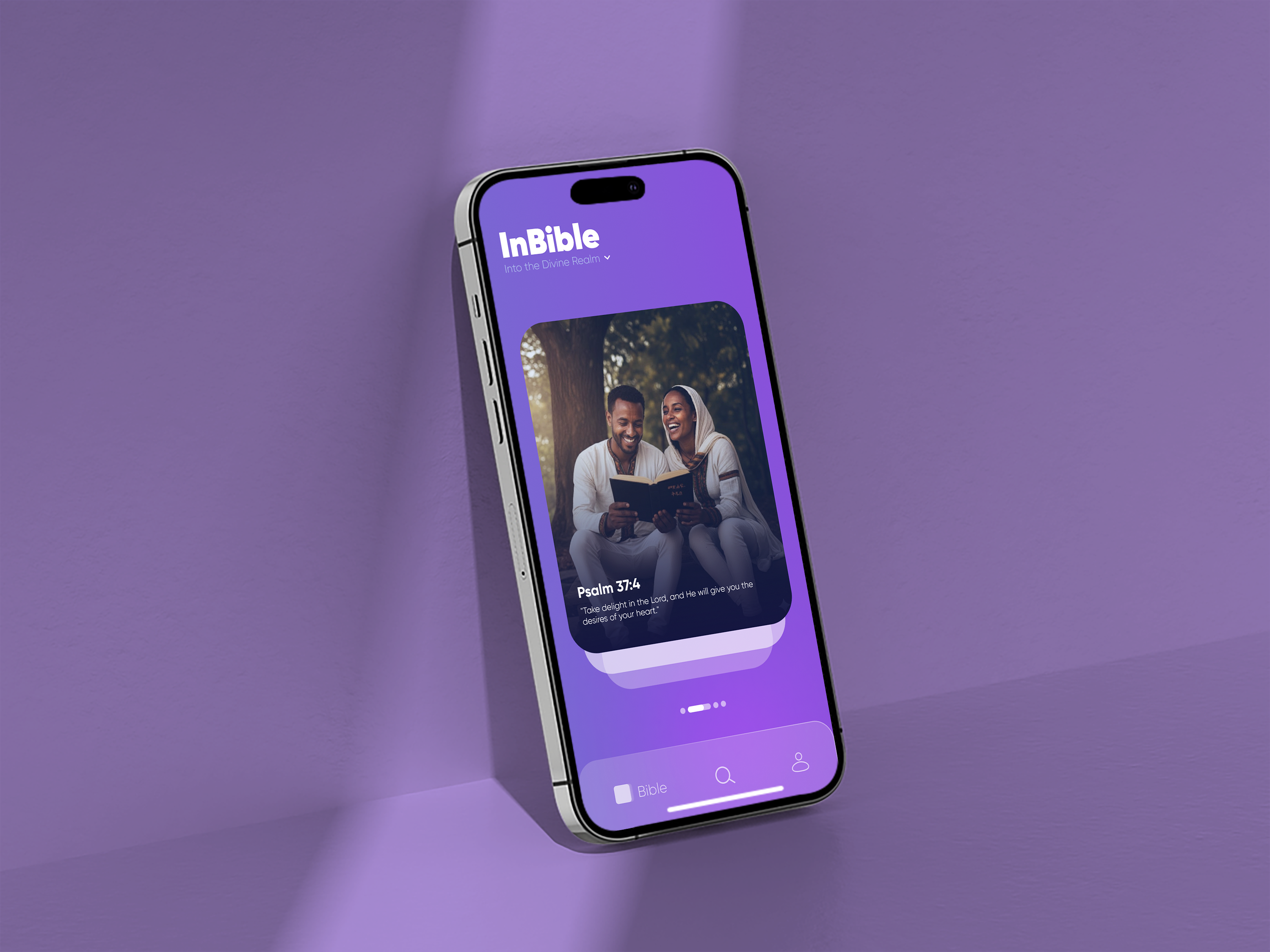 InBible — A Modern Bible Experience by Kaleb Tesfaye on Dribbble