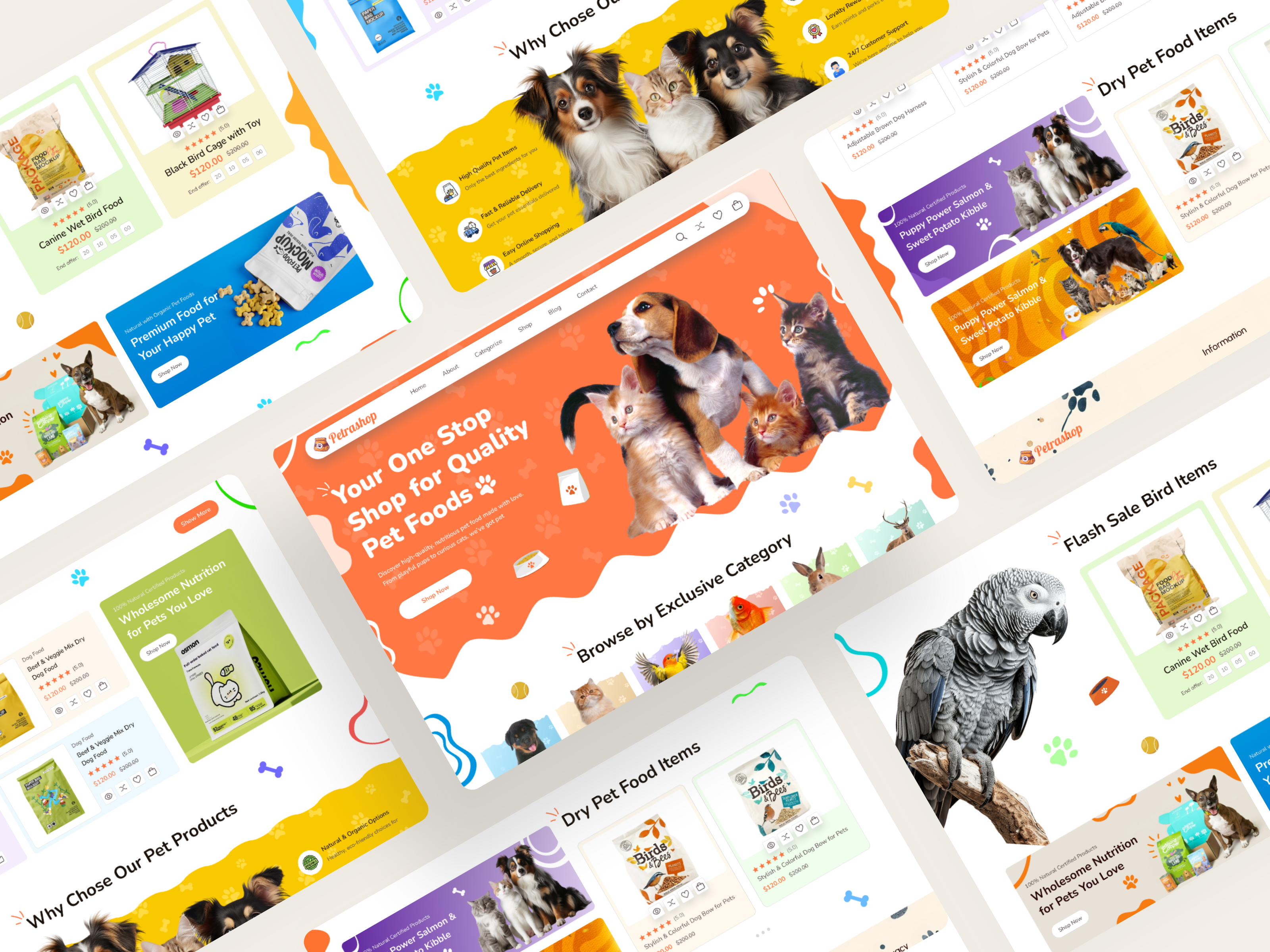 Pet Shop ecommerce Website by Abdur Razzak 🏅 on Dribbble