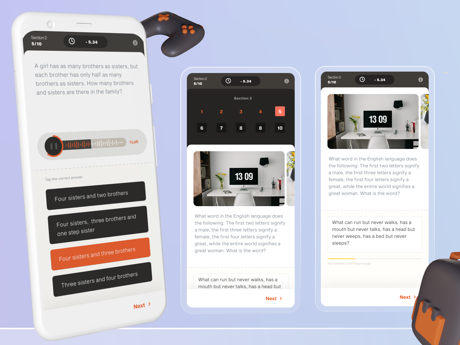 Online Assessment / Exam App by Jerry Eka on Dribbble