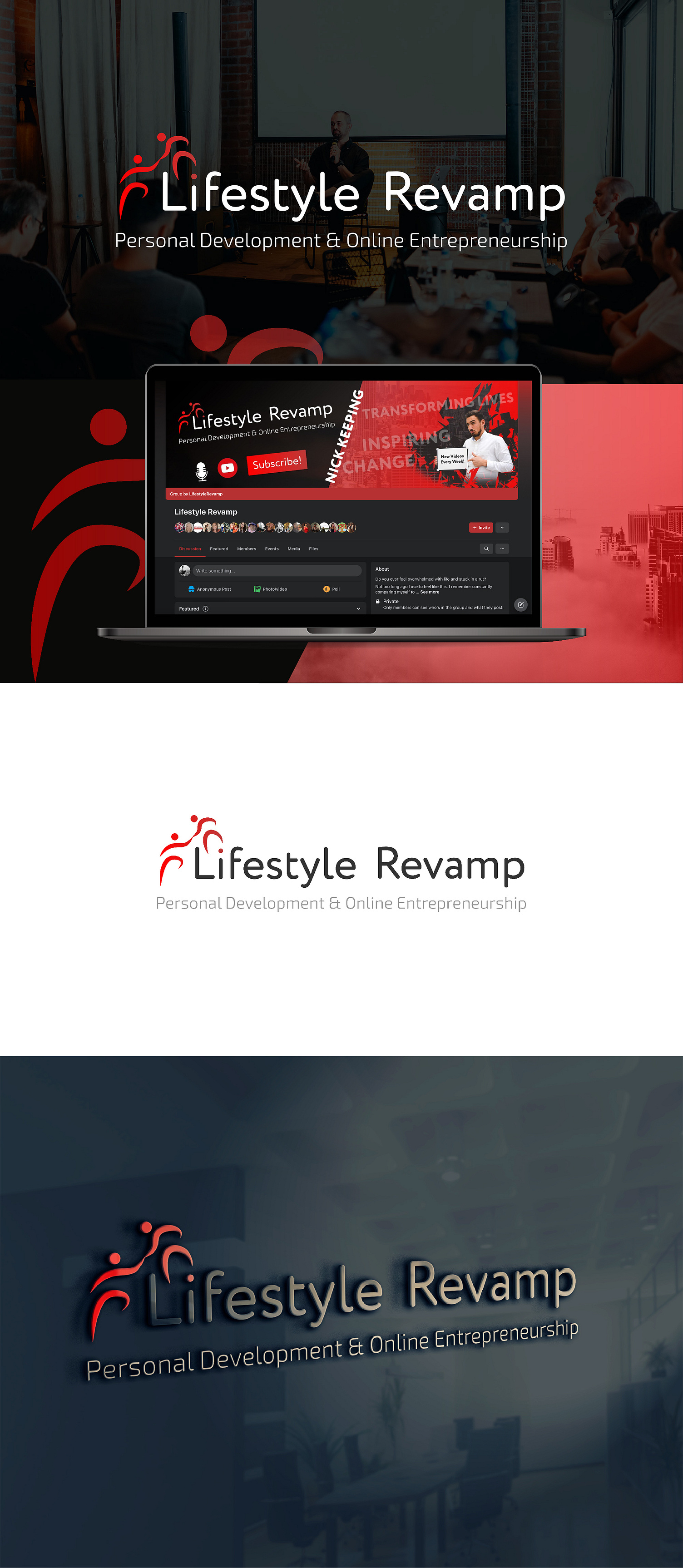 Logo Design for Personal Development Brand by Jack Tyler on Dribbble