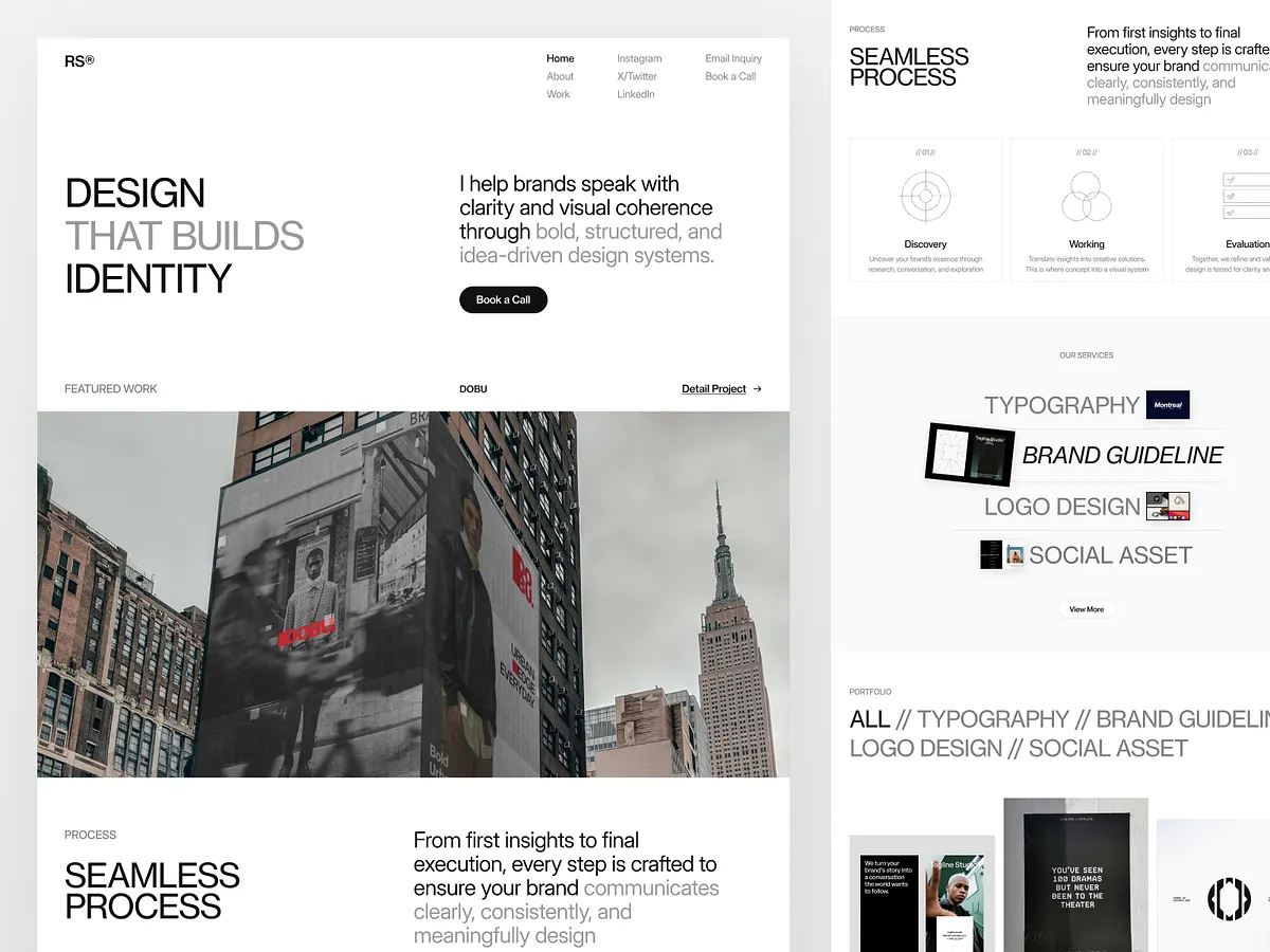Personal Portfolio Website designs, themes, templates and downloadable ...