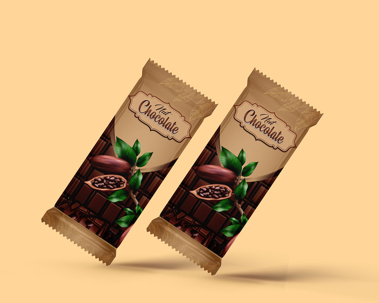 Modern Chocolate Bar Packaging Design by Zahangir Hossain on Dribbble