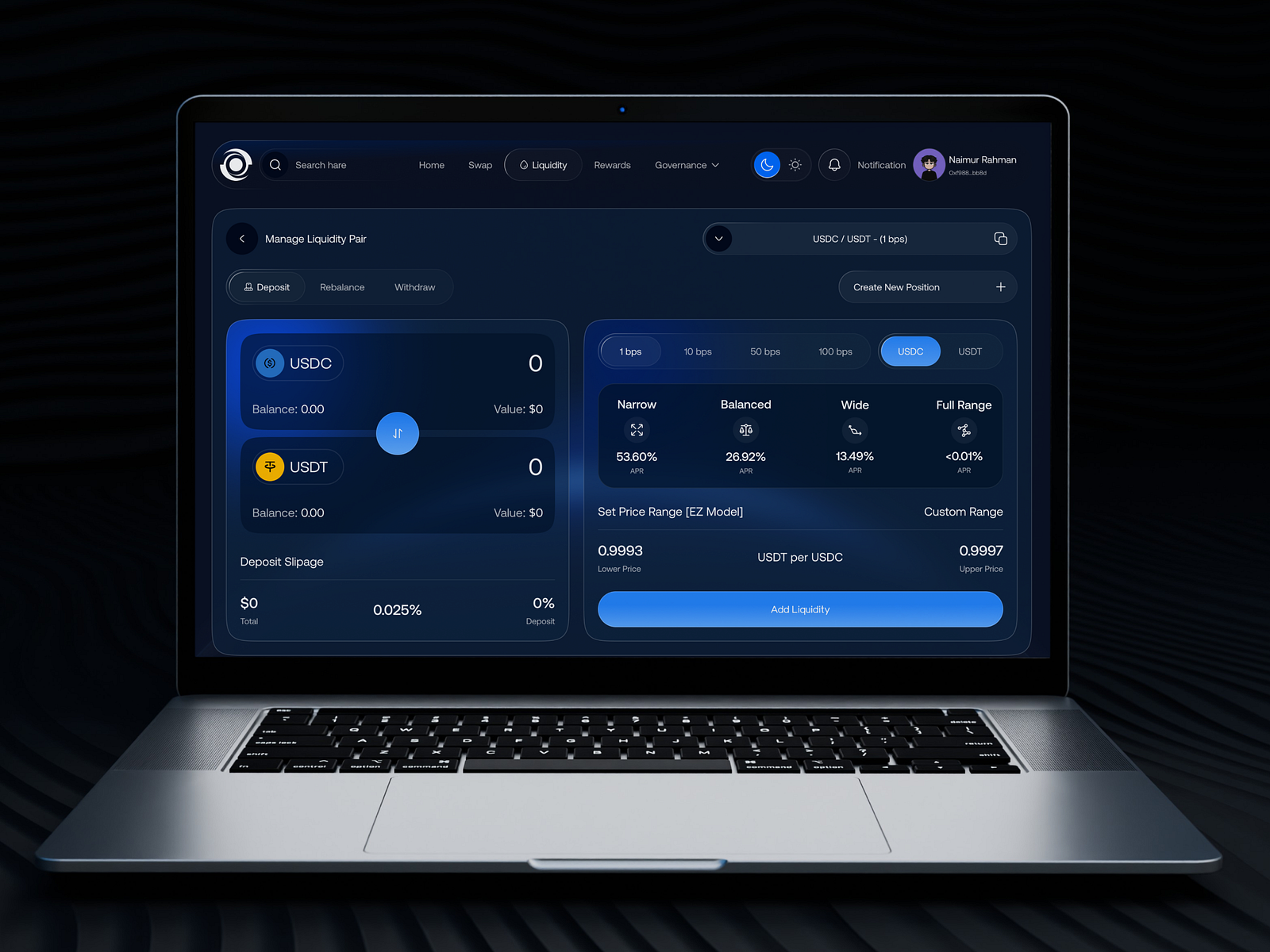 Solidly — DEX Trading & Analytics Dashboard by Md Abadul Biswas 🔥 on Dribbble