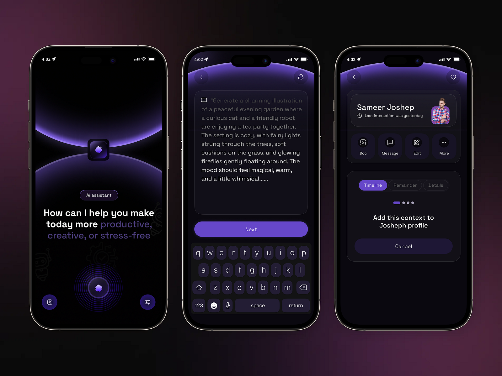 Smart AI Assistant Mobile App – Intelligent Personal Assistant U by Md ...