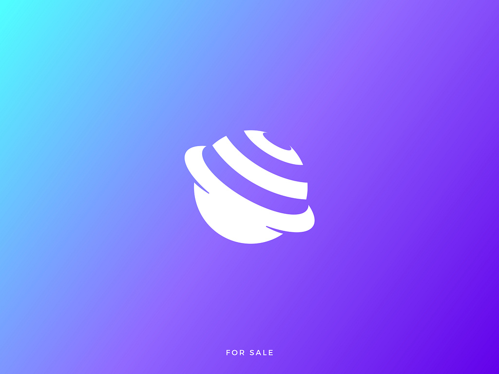 Modern Abstract Globe Logo – Dynamic Spherical Design by Daud Husain Sami on Dribbble