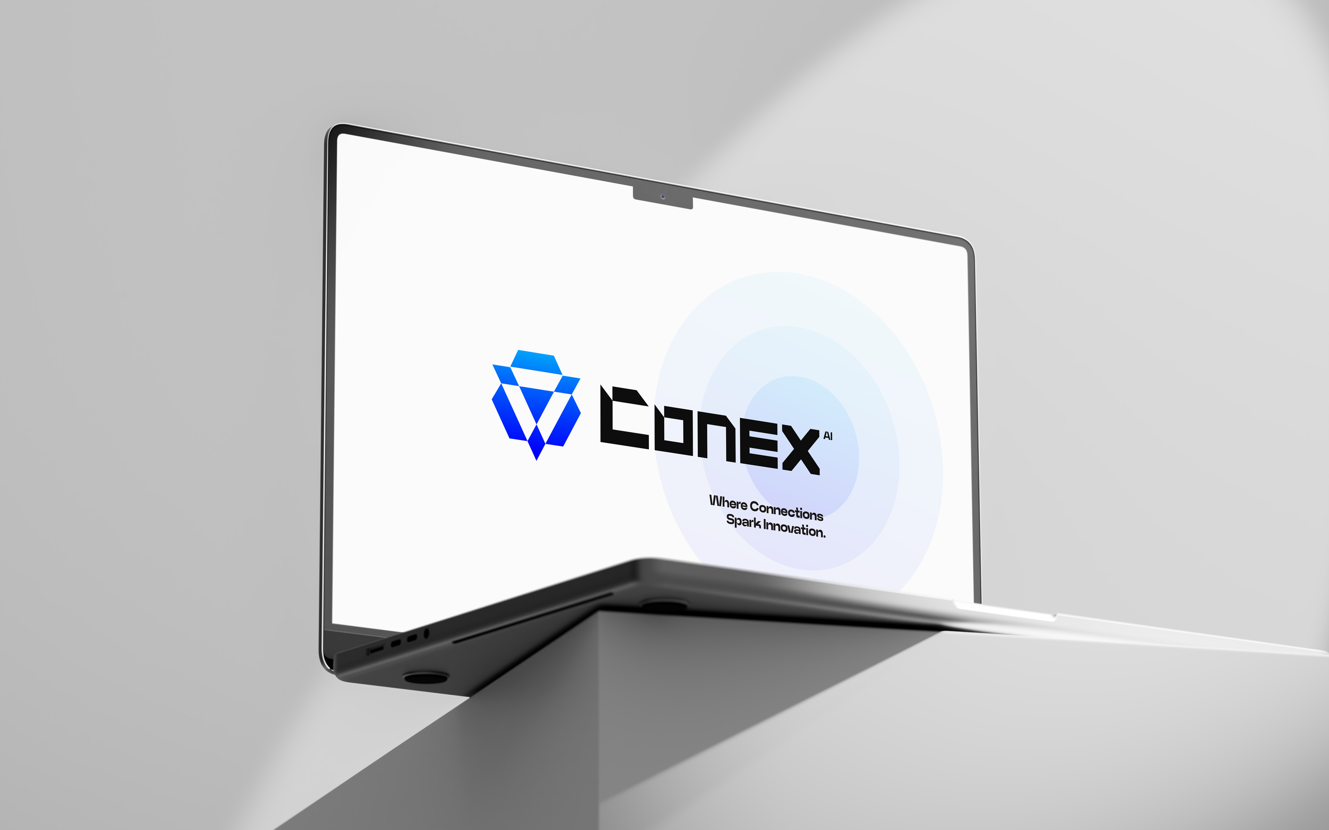Conex - connect logo, tech logo, technology, UI, AI, App, Web by Sohan ...