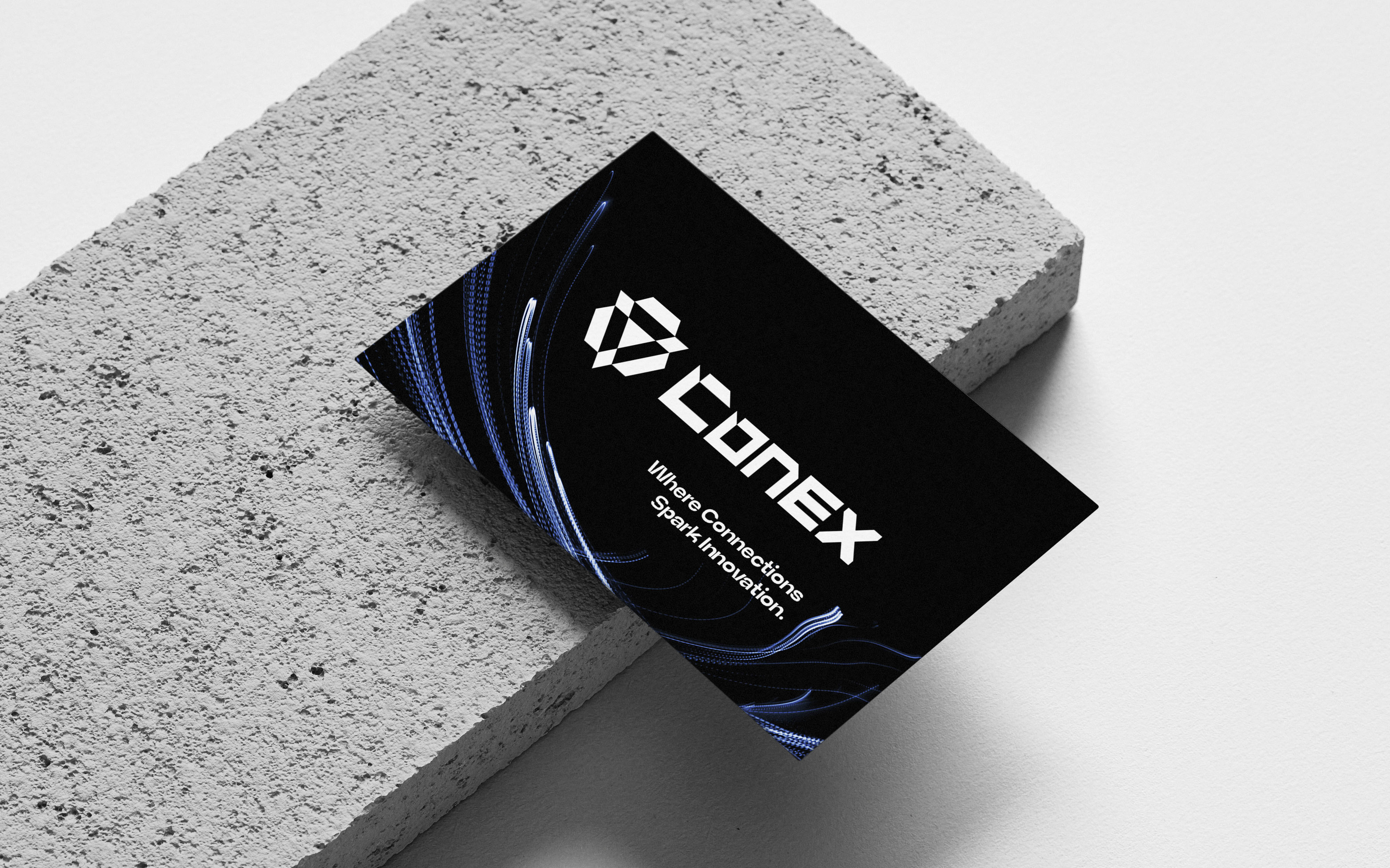 Conex - connect logo, tech logo, technology, UI, AI, App, Web by Sohan ...