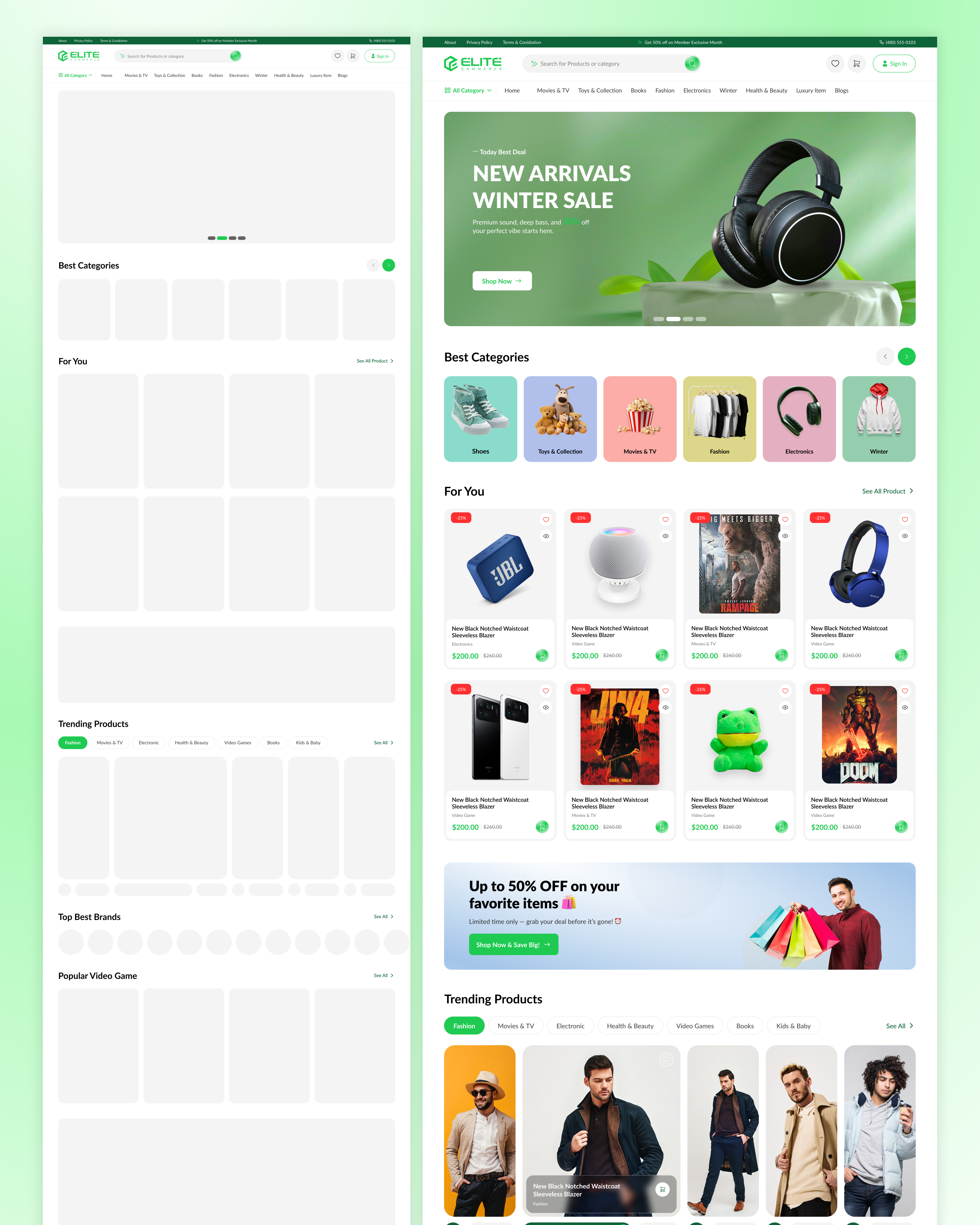 Ecommerce Website UI/UX Design By ExpertSquad by Expert Squad - UI UX ...