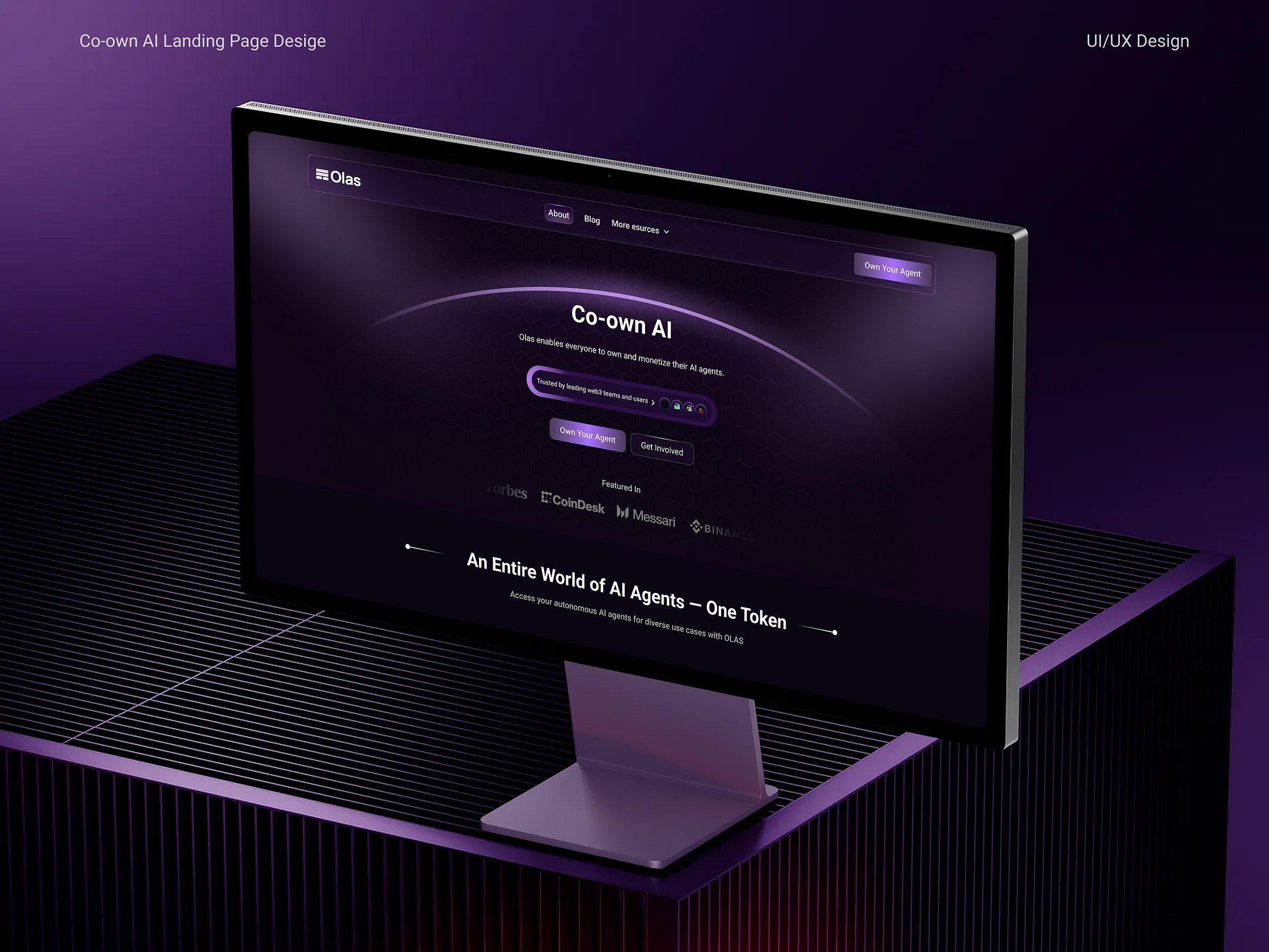 Ai Landing Page Design by Dream Pixel UI/UX for Dream Pixel Design ...
