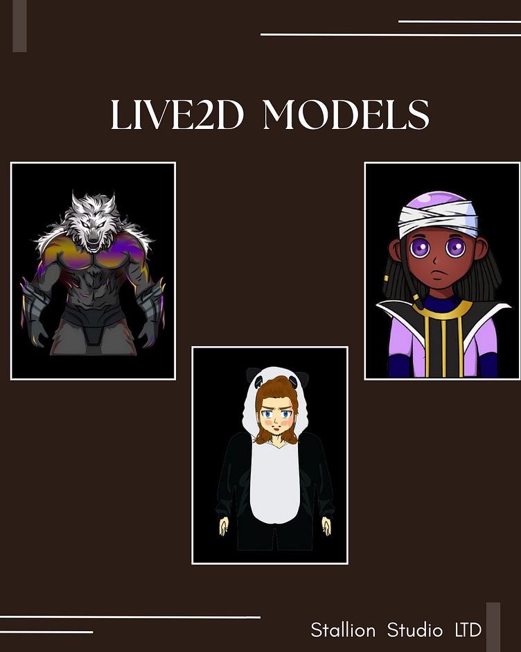 Custom Commission for Live2D Model 1 by Hammad Hussain on Dribbble