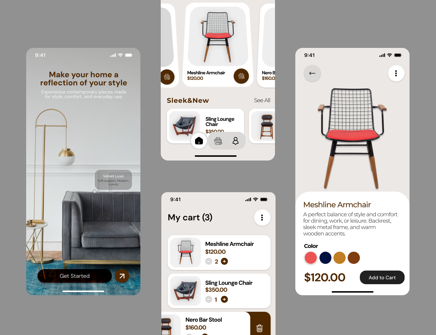 CHAIR APP by Official Samuel on Dribbble