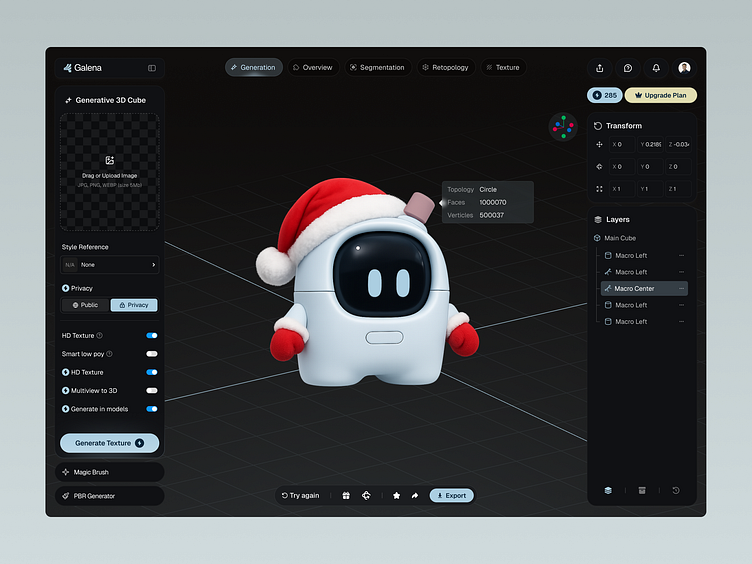Galena - 3D Builder Website by Aditya Anugrah for Emura on Dribbble