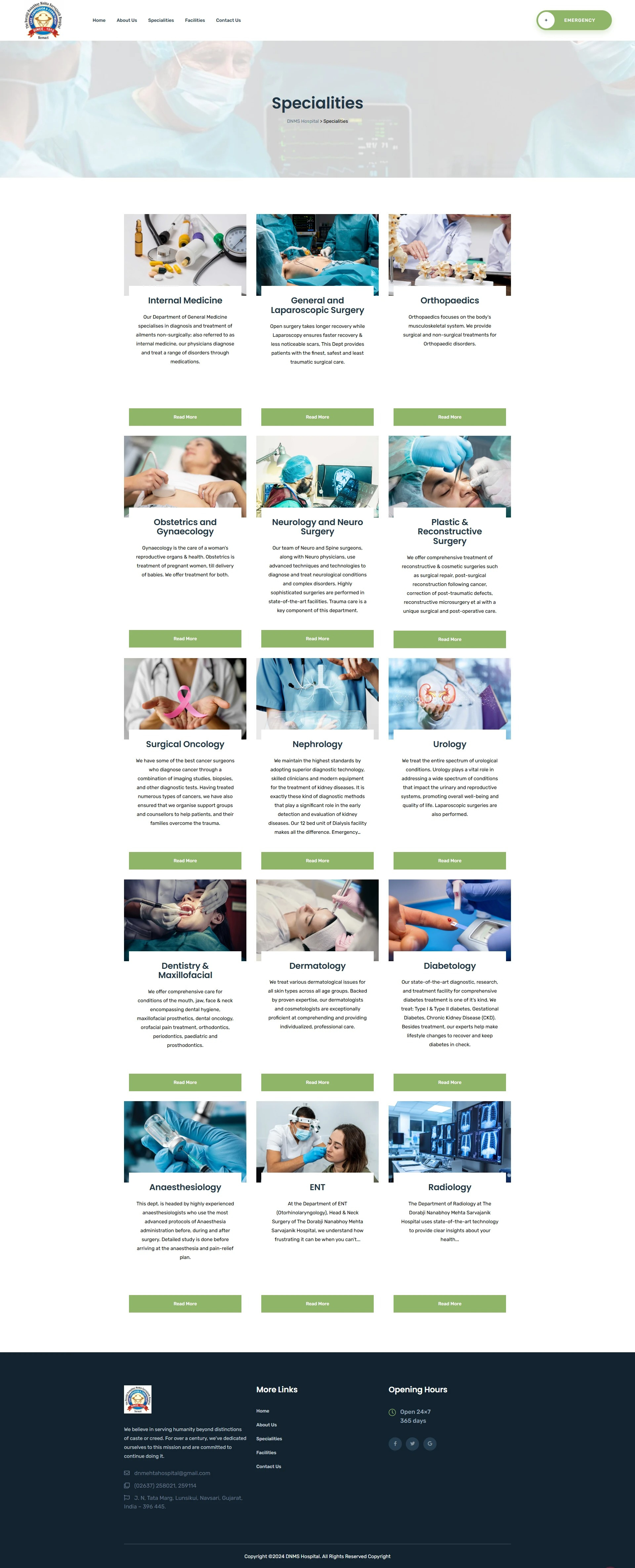 DNMS Hospital - WordPress | Shailesh Baldaniya by Shailesh Baldaniya on ...