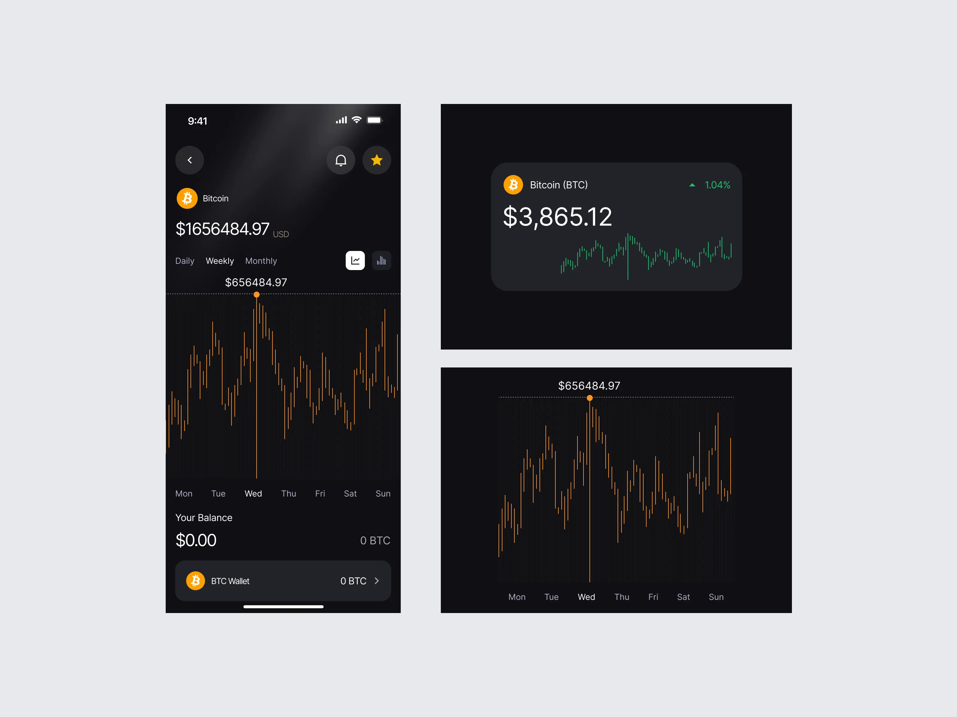 Crypto Trading App by Oripio Product on Dribbble