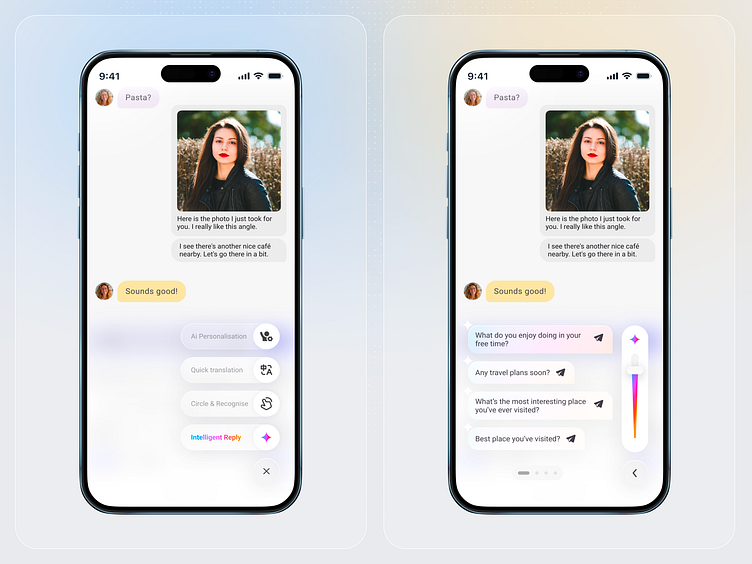 AI-Integrated Messaging App UI by Shoyeb for Nodus Labs - Product on ...