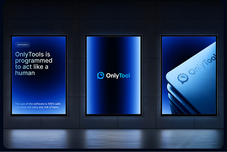 OnlyTool Branding for AI-Driven Platform by Afterglow on Dribbble