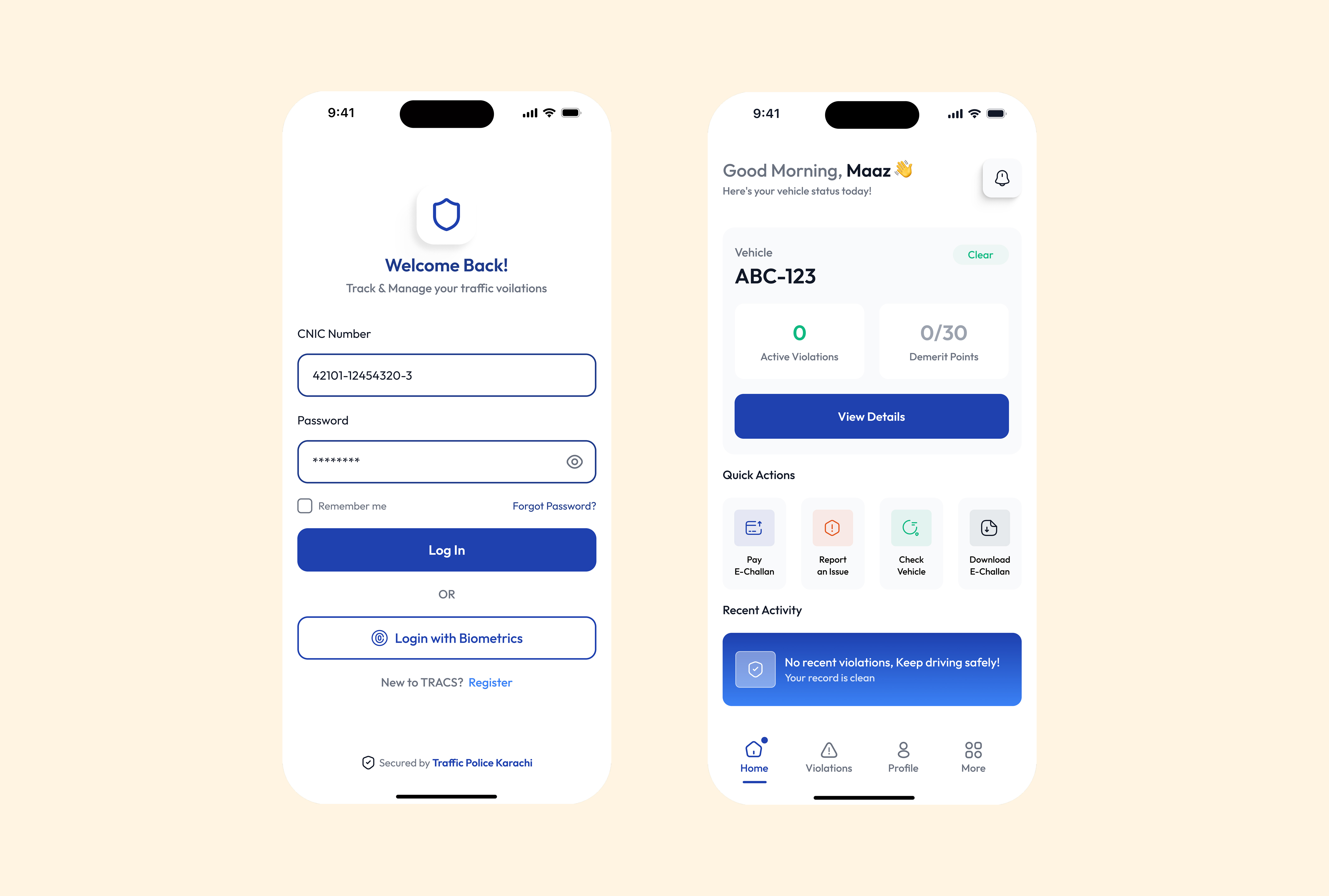TRACS 4 Citizens Redesign UX/UI Case Study on Improving Gov. App by ...