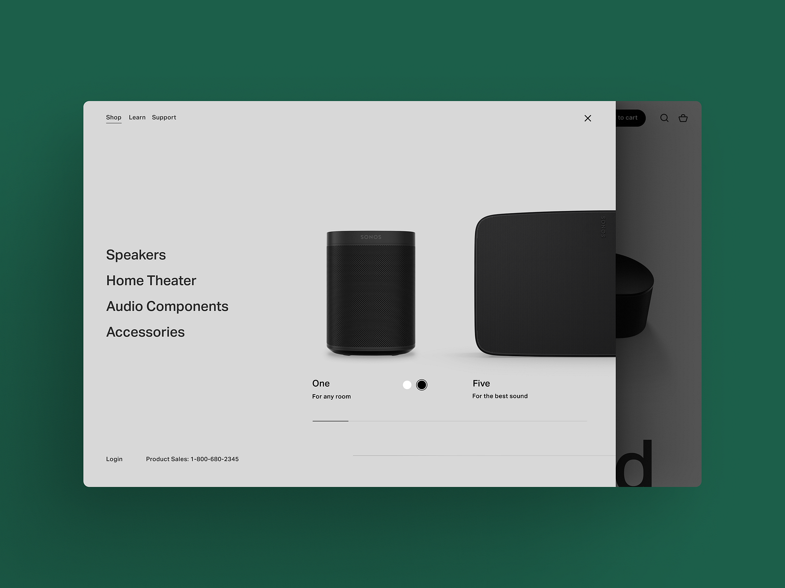 Sonos — Website by Chip Truex on Dribbble