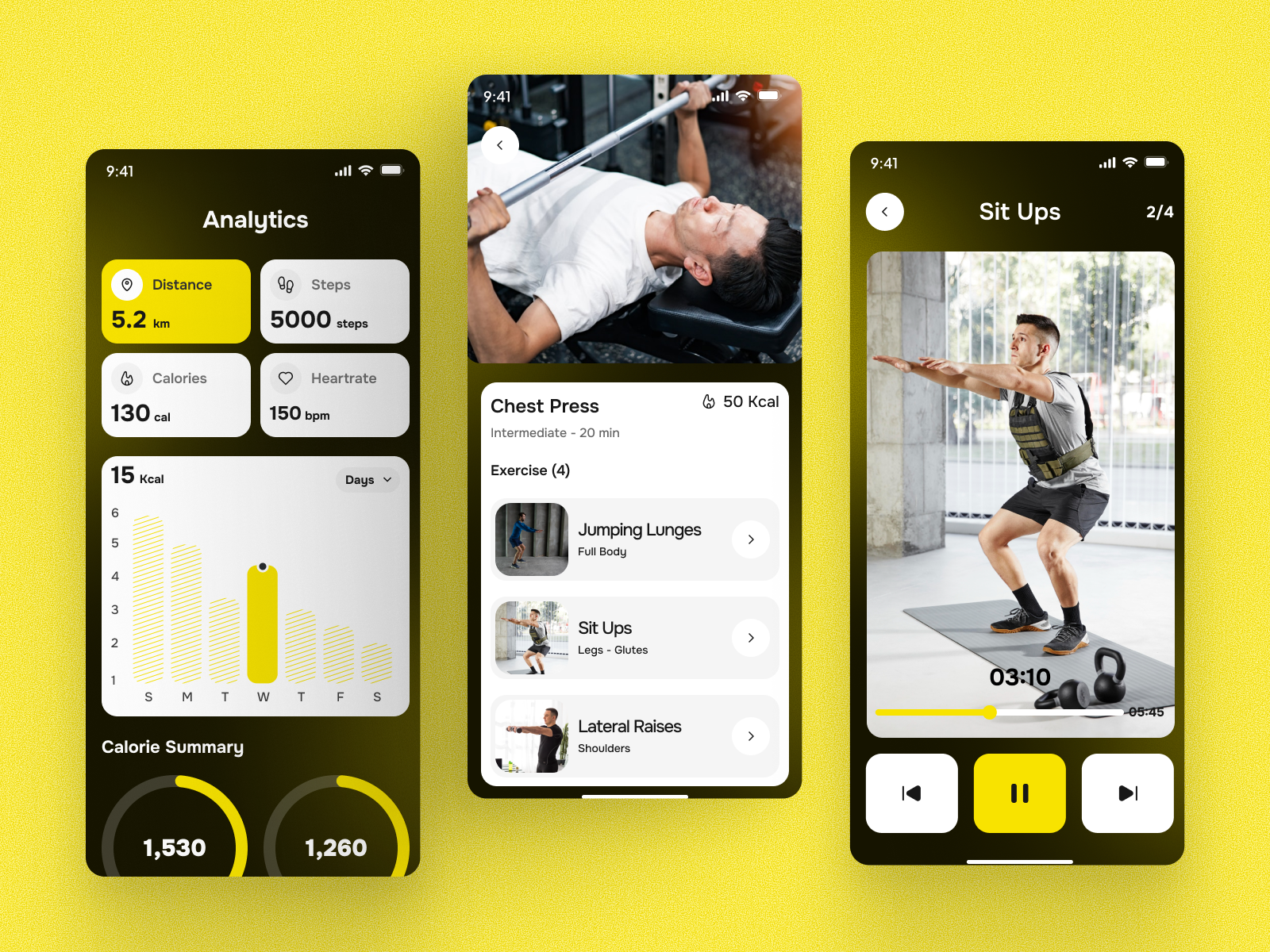 Fitness Training App UI – Clean & Modern Workout Experience🔥 by Syed ...