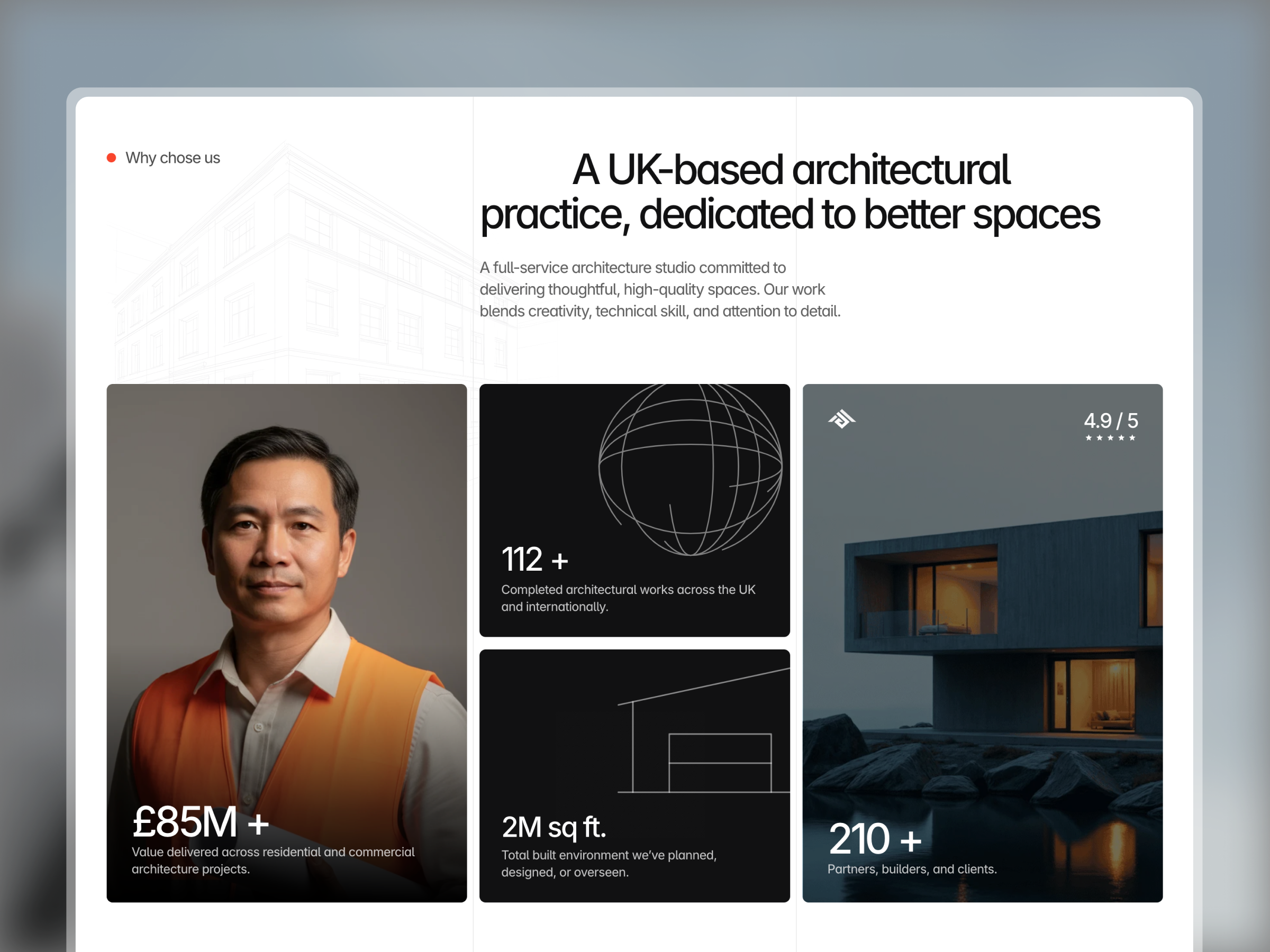 Terahaus — Architecture Framer Template by Craftwork on Dribbble
